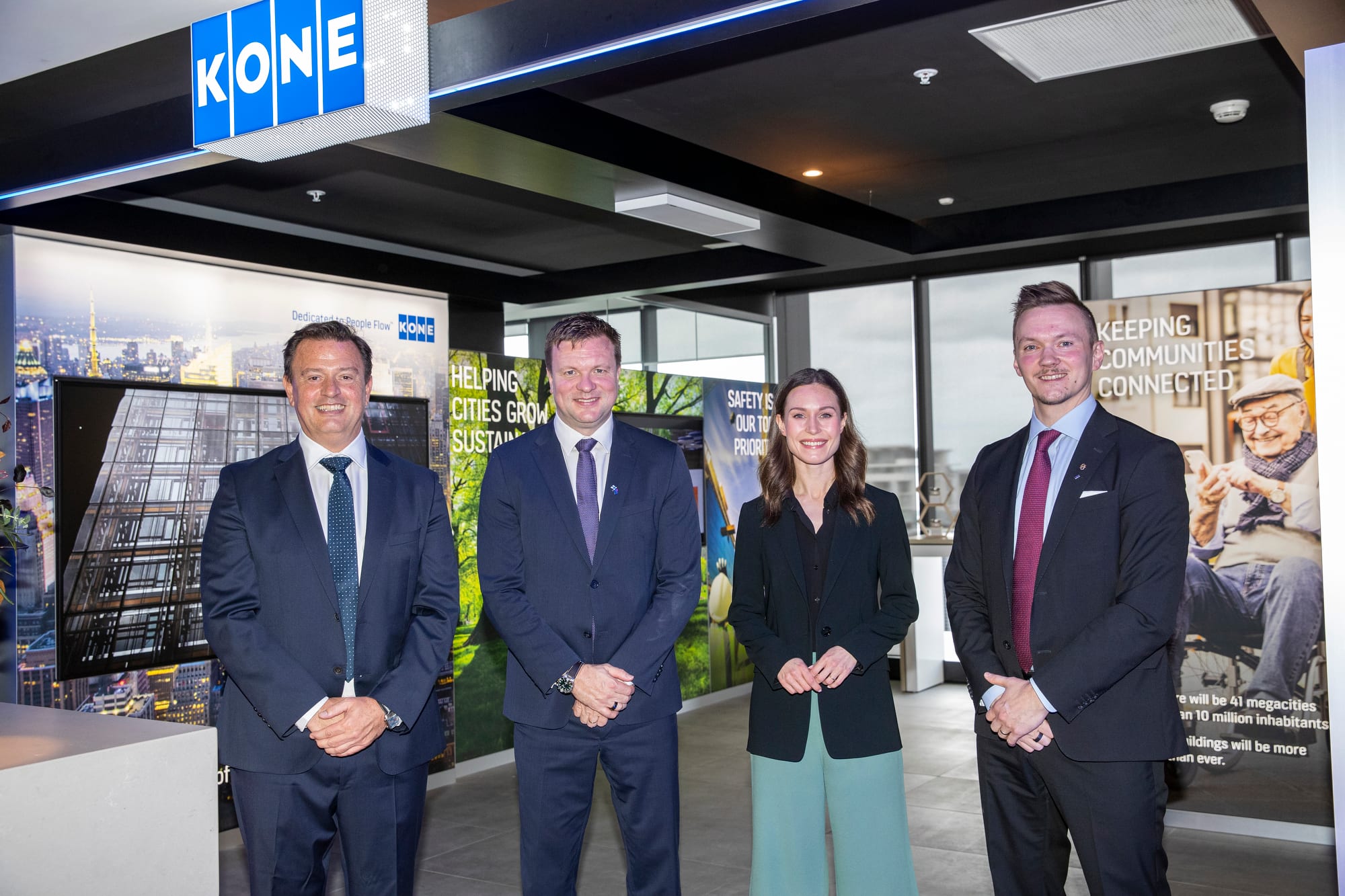 Finland Prime Minister opens Experience Centre - KONE New Zealand